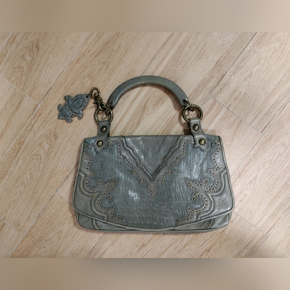 Isabella Fiore | Bags | Isabella Fiore Handbag Purse Green | Poshmark